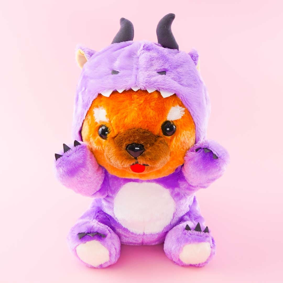 Mameshiba San Kyodai Yuru Dragon Plushie - Mamesaburo / Big – Blippo