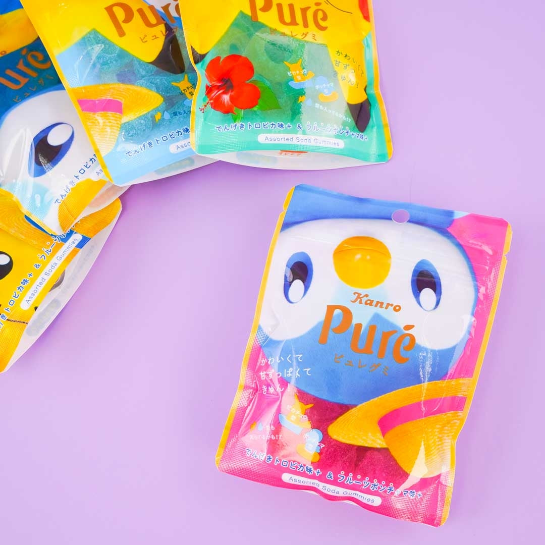 Pikachu & Piplup Pure Gummy - Tropical & Fruit Punch – Blippo