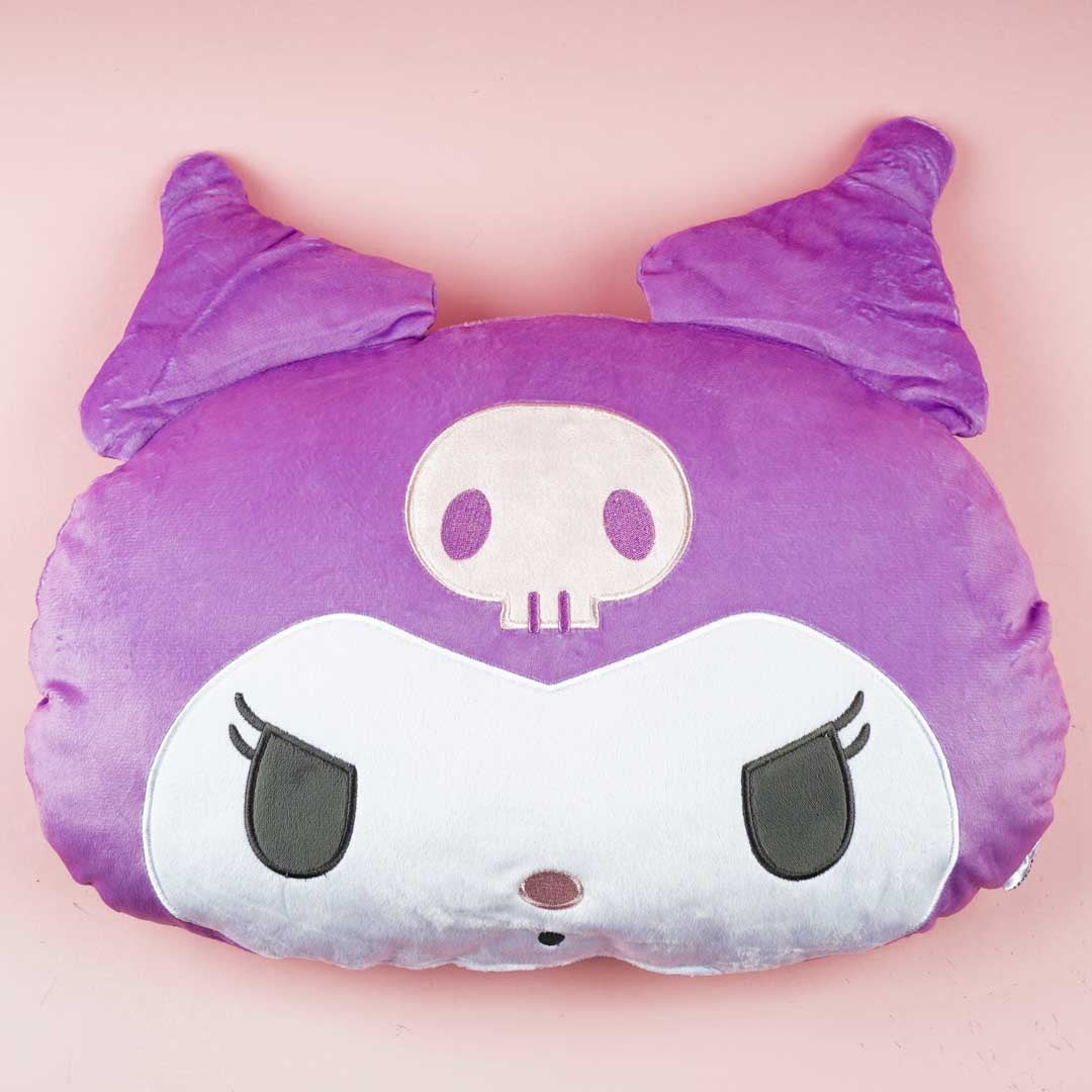 Kuromi Die Cut Face Cushion – Blippo