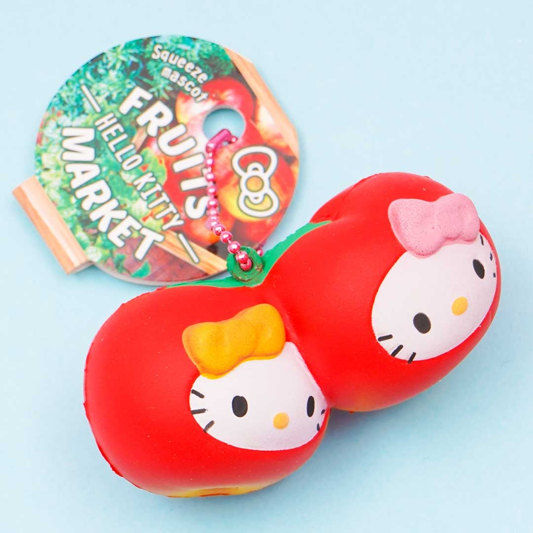 Hello Kitty & Mimi Twin Cherry Squishy Charm – Blippo