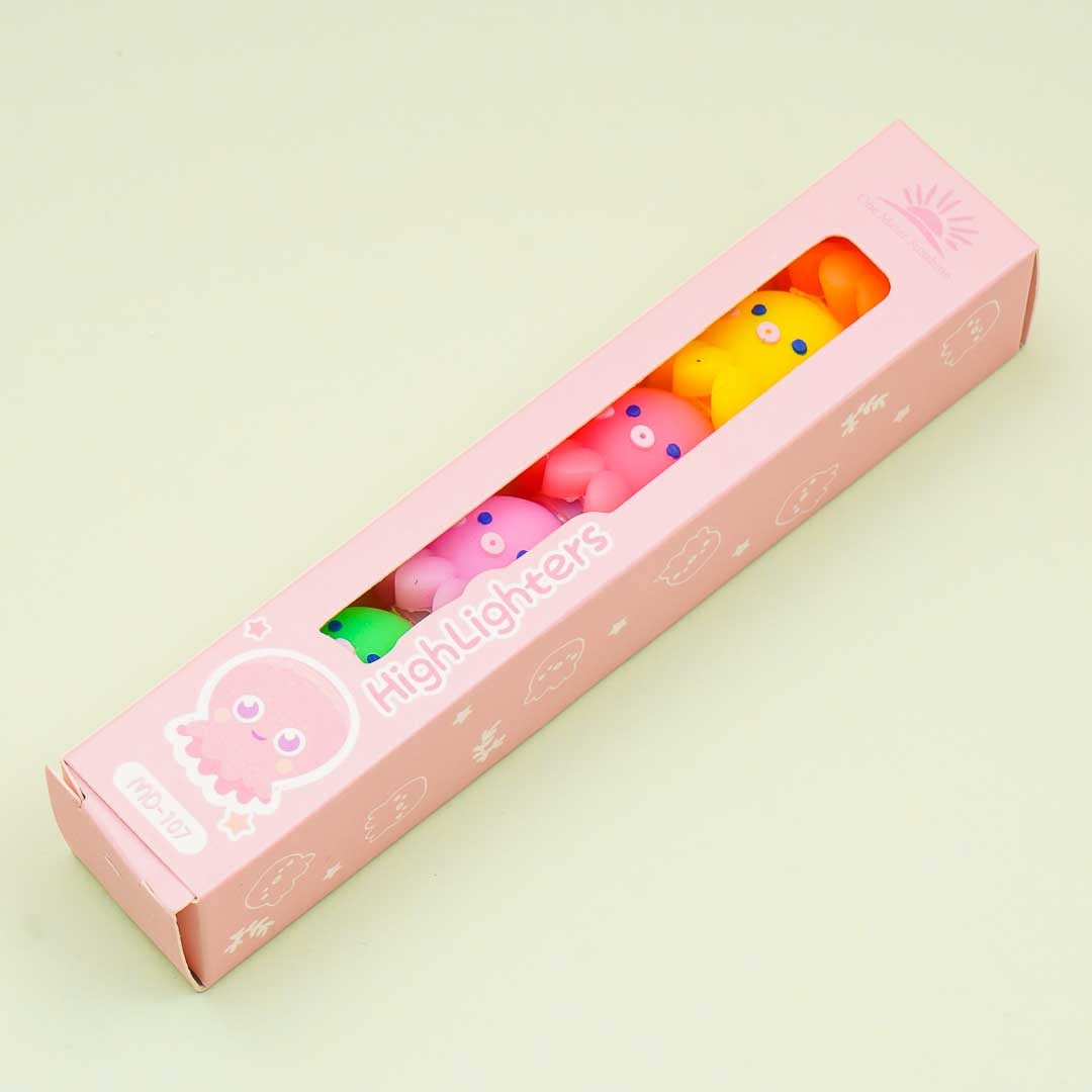 Blushing Octopus Stackable Highlighter Set - 6 pcs – Blippo