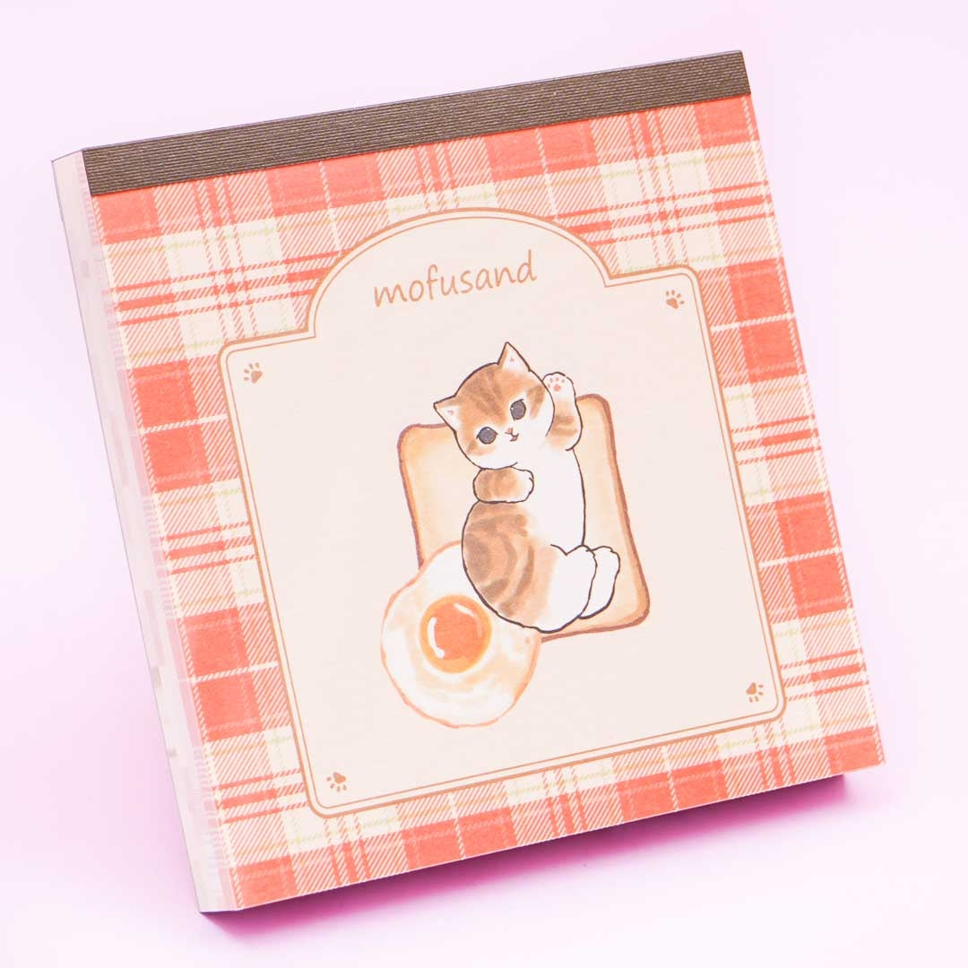 Mofusand Bread Square Memo Pad – Blippo