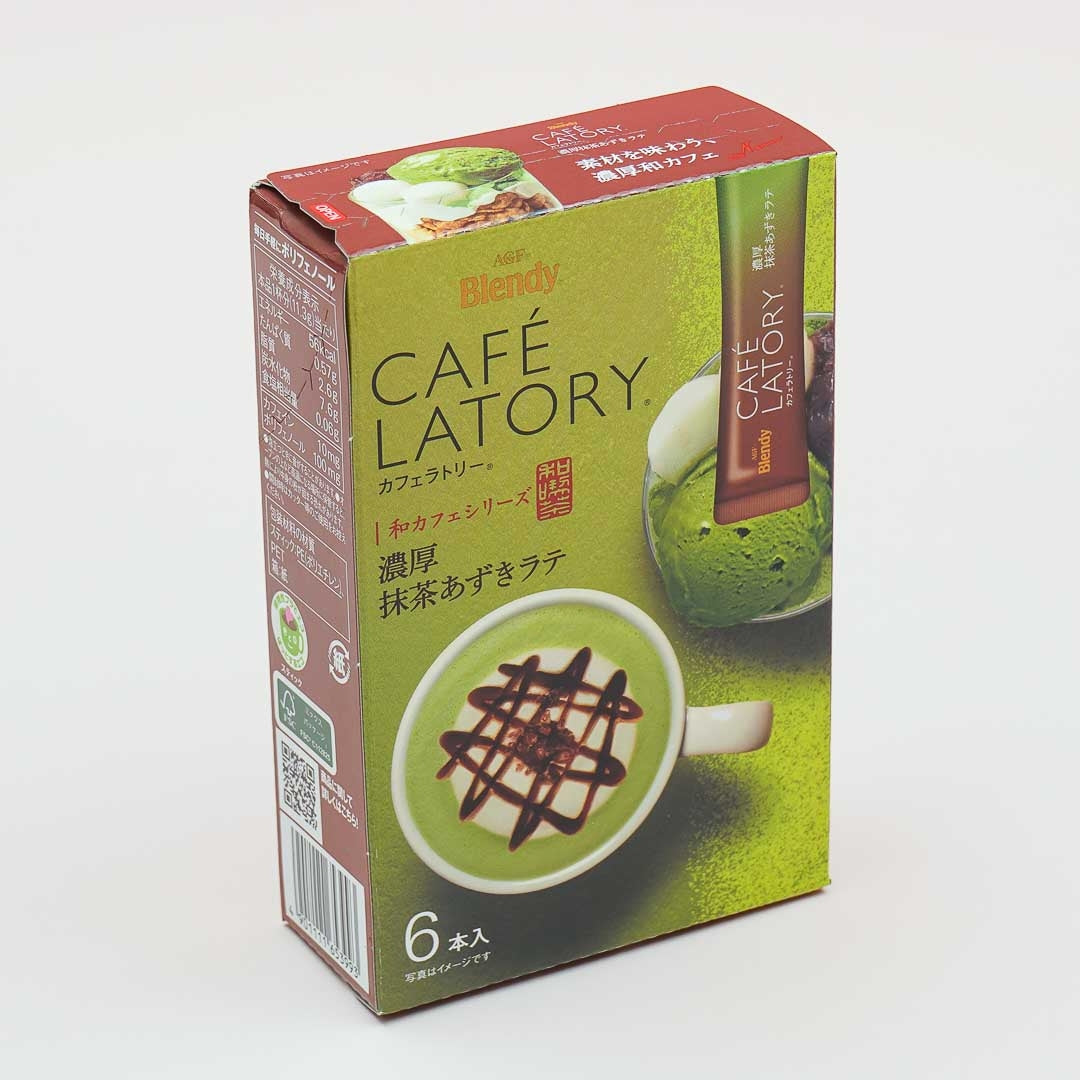 Blendy Cafe Latory Tea Sticks - Rich Matcha Azuki Latte – Blippo