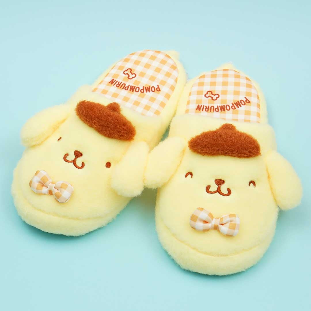 Pompompurin Happy Face Slippers – Blippo