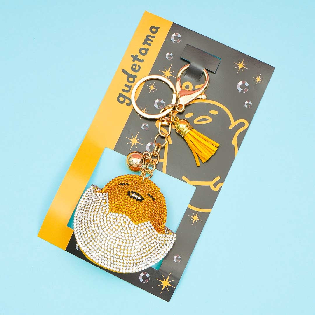 Gudetama Sparkly Key Chain – Blippo