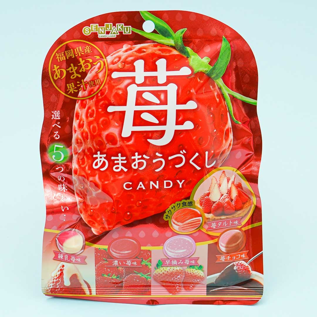 Senjaku Strawberry Amaouzukushi Candy – Blippo