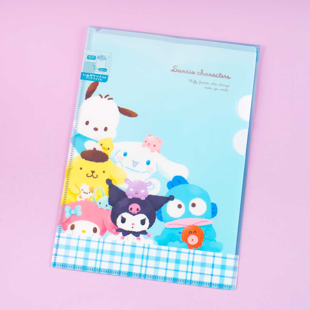 Sanrio Characters Happy Bunch File Folder With Back Pocket – Blippo
