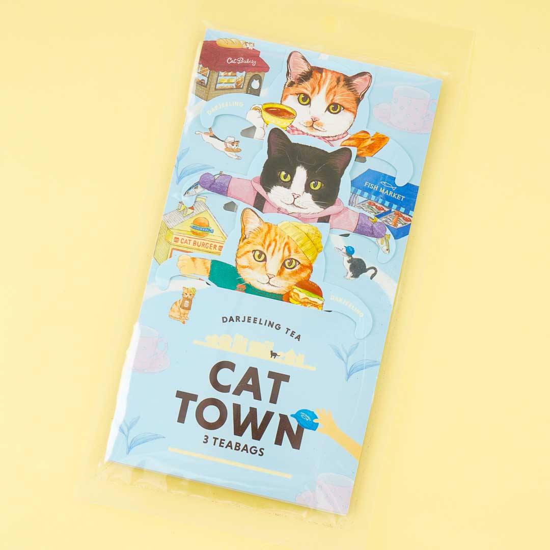 Cat Town Darjeeling Tea Bag Pack – Blippo