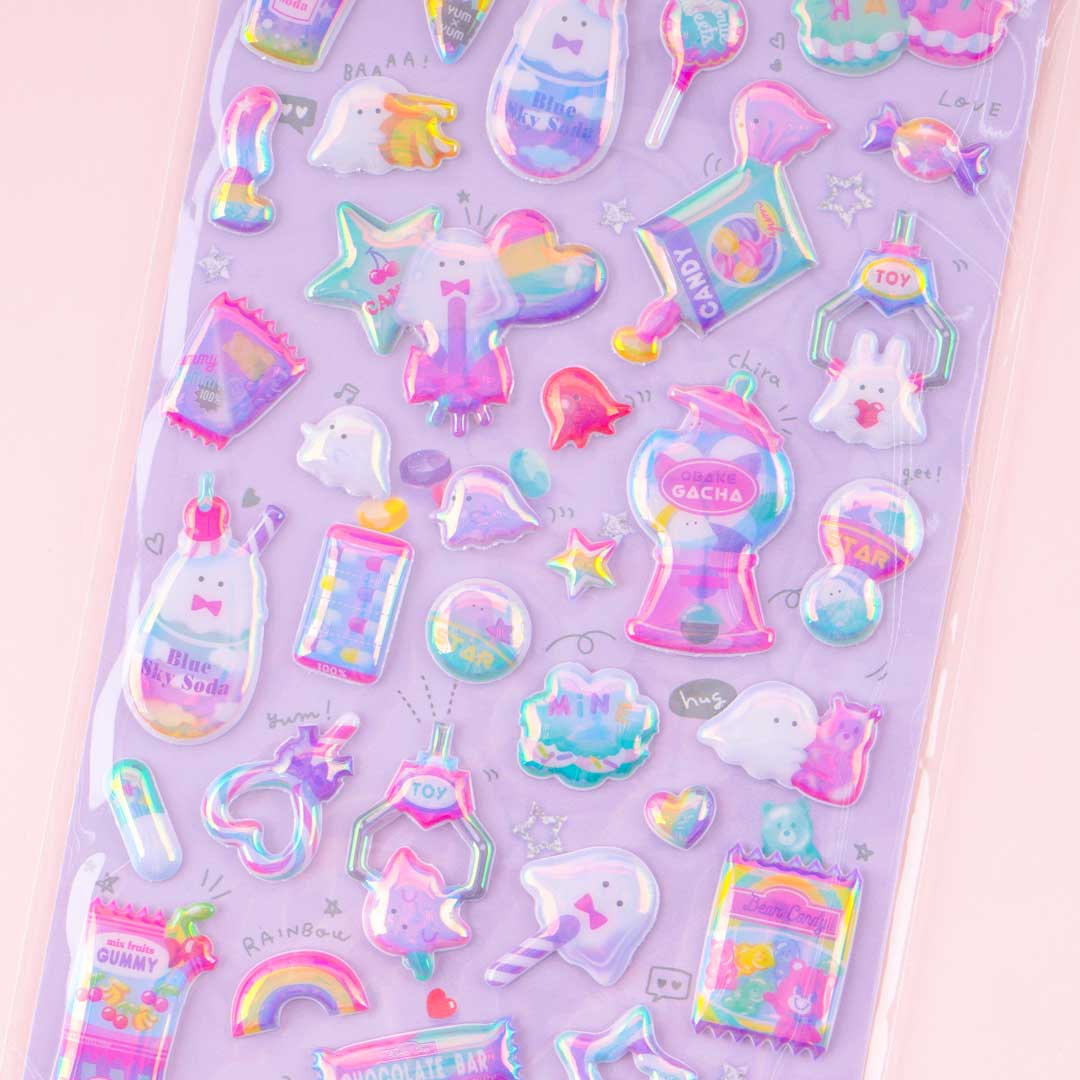 Obake Pop Party Stickers – Blippo